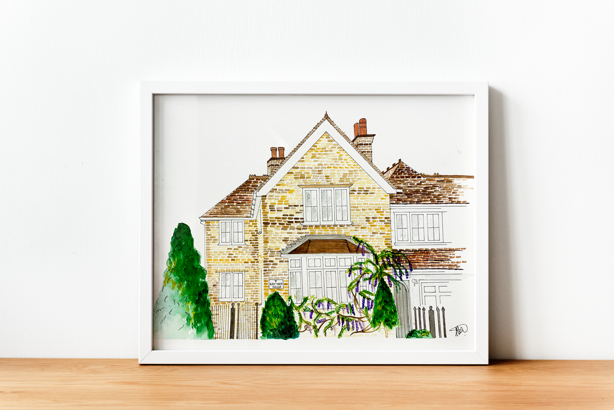 The Grapes, Limehouse Watercolour Painting – Art By Alice May